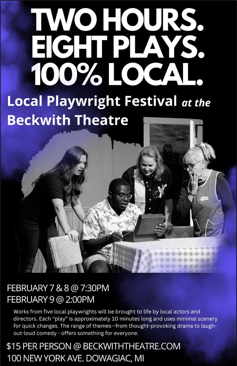 Beckwith Theatre’s Local Playwright Festival | MailMax Online
