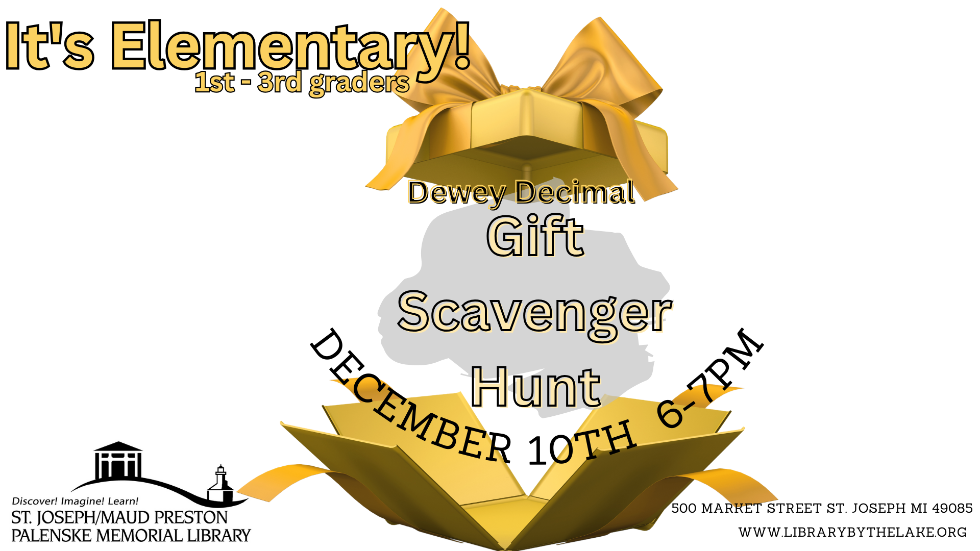 SJ/ Maud Preston Palenske Memorial Library December Events | MailMax Online